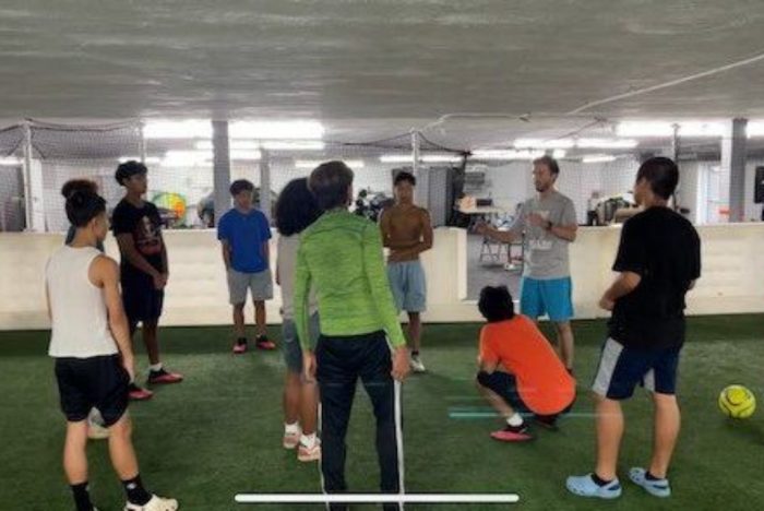 Keeping it onside, church converts basement into soccer field ...
